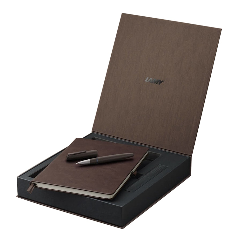 lamy-2000-brown-limited-fp-box - pen-script
